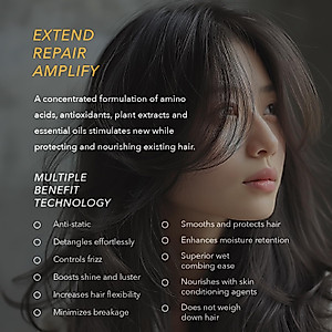 Ethica Beauty Professional Conditioner. Deep Conditioning, Volumizing, & Hydrating. Promotes Strong Healthy Hair, Scalp Health, and Hair Growth, 8.45 oz