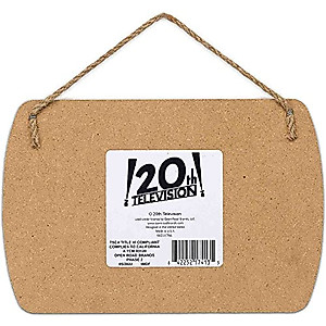 Open Road Brands Bob's Burgers Grand Re-Re-Reopening Hanging Wood Wall Decor - Funny Bob's Burgers Sign for Bedroom or Movie Room