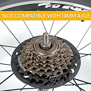 BIKEHAND Bike Bicycle Compatible with Shimano Freewheel and Cassette Install Removal Tool Fits 12-Spline 22.6mm Tool Fittings - NOT Compatible with Sram XD Drive System