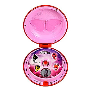 Bandai Miraculous Ladybug Yoyo Communicator, Ladybug Accessories Toy Phone for Role Play Fun, Miraculous: Tales of Ladybug & Cat Noir Kids Toys for Dress Up Games, Miraculous Ladybug Gift