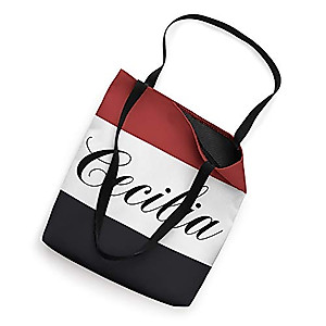 Personalized Name Cecilia Employee Bridal Birthday Gifts Tote Bag