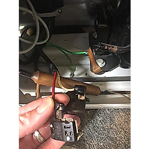 Refrigerator Compressor Relay and Overload Kit 5 Sets,Refrigerator Starters QP2-4R7 4.7 Ohm 1 Pin Refrigerator PTC Starter Relays and 6750C-0005P Freezer Overload Protectors