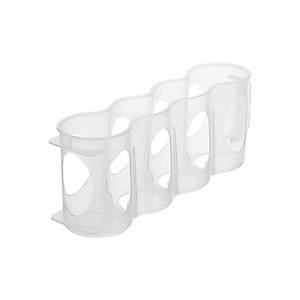 Hemoton 2pcs Refrigerator Organizer Bins Drink Holder Storage Bin Portable Pop Soda Can Dispenser Beverage Holder for Fridge Storage Sliding Freezer Kitchen Countertops Cabinets