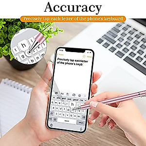 Stylus Pens for Touch Screens, Digiroot Magnetic Disc Tip iPad Stylus, Precise and Sensitive, Compatible with iPad/iPad Pro/iPhone/Android/Microsoft (2-Pack)