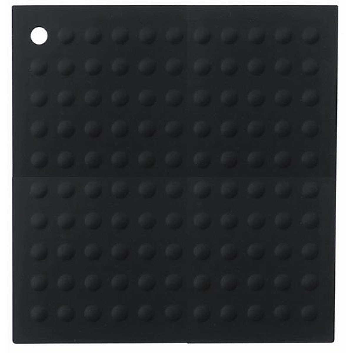 Lamson Big HotSpot Counter Protector/Large Potholder/Trivet, 11.5" x 11.5", Black