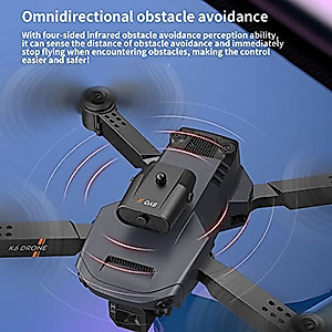 Mini Drone Rc Drones With Camera for Adults Fpv Drone with Four Sided Obstacle, Double 1080P Lens, Altitude Hold Headless Mode, Rc Quadcopter for Beginners Remote Control Airplane Cool Stuff