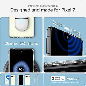 Spigen Ultra Hybrid [Anti-Yellowing Technology] Designed for Pixel 7 Case (2022) - Crystal Clear