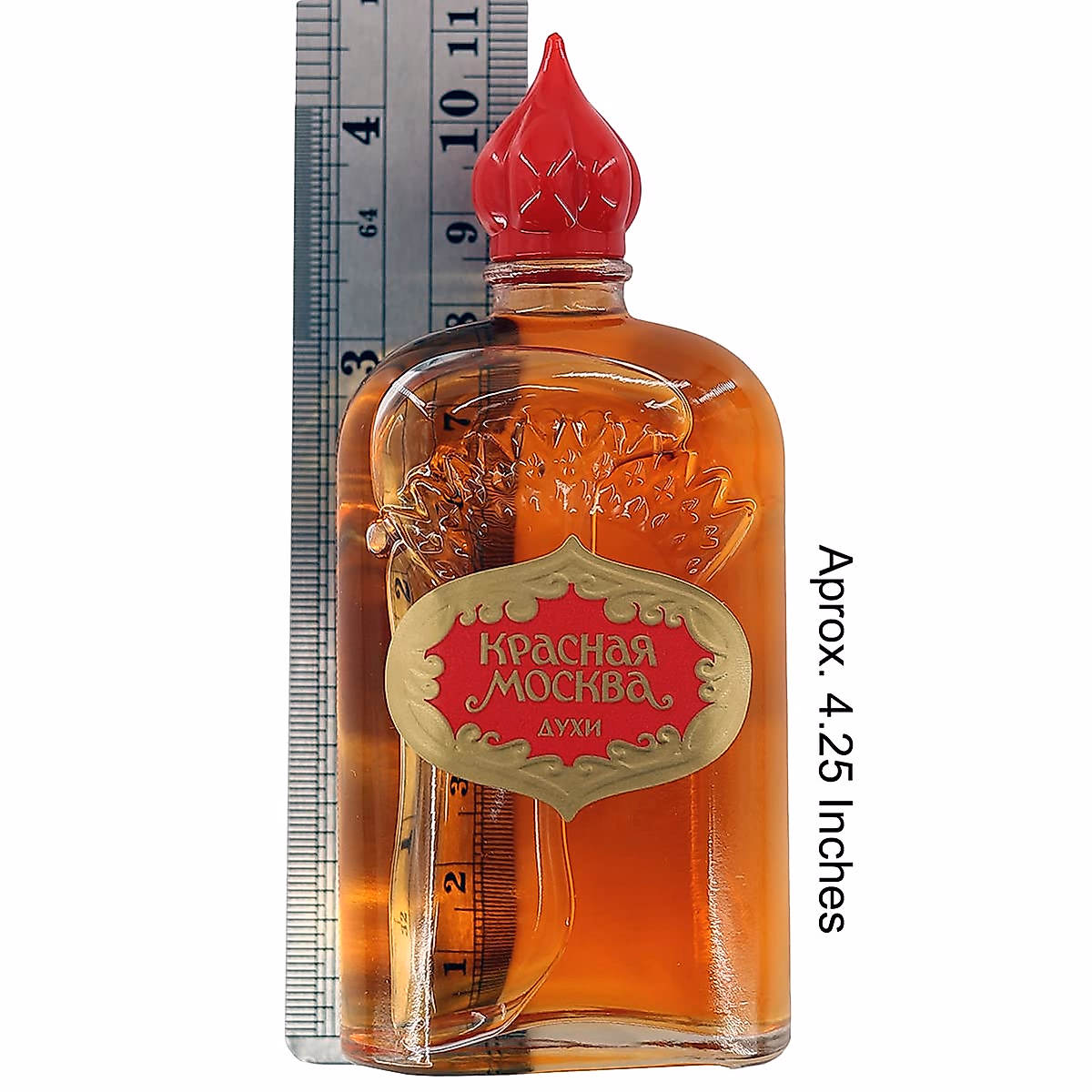 Novaya Zarya Krasnaya Moskva Red Moscow Moscou Rouge Perfume Glass Bottle US Imported Seller 42ml - 1.4 oz
