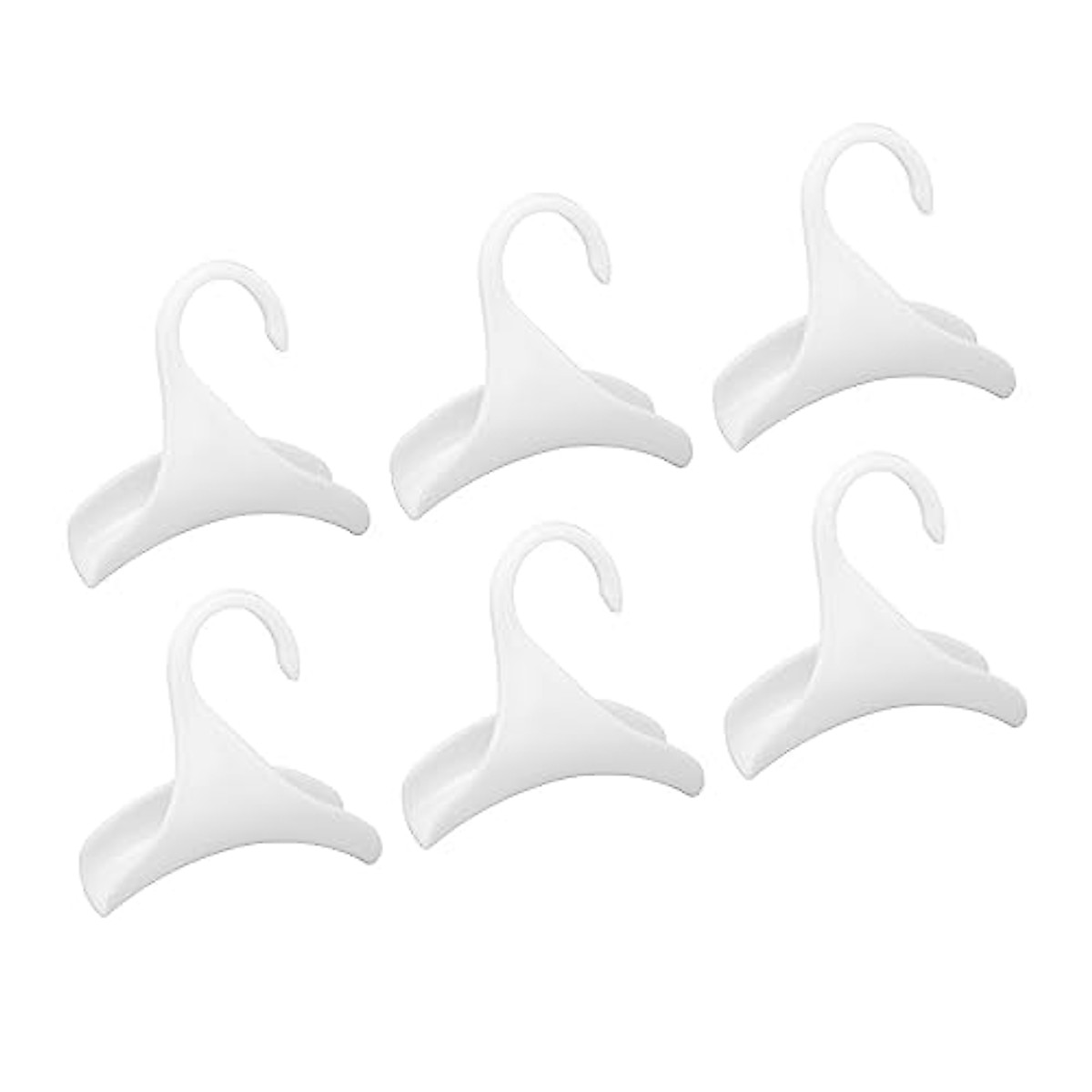 Lightweight Versatile 10 Piece Closet Bag Hanger Bag Hanger Kit for Dressing Room