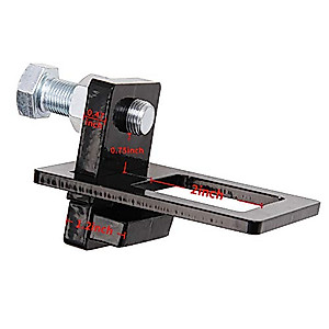 NIXFACE 2" Heavy Duty Hitch Coupling Clamp - Anti Rattle Device Tightener Receiver