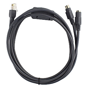 CBA-K01-S07PAR PS2 Keyboard Wedge Cable for Motorola Symbol LS2208 DS4278 6FT Straight
