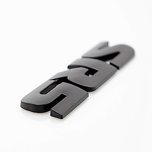 UpAuto SR5 Emblem Side/Rea V6 SR5 Trunk Decal Metal Sticker Badge (Black)