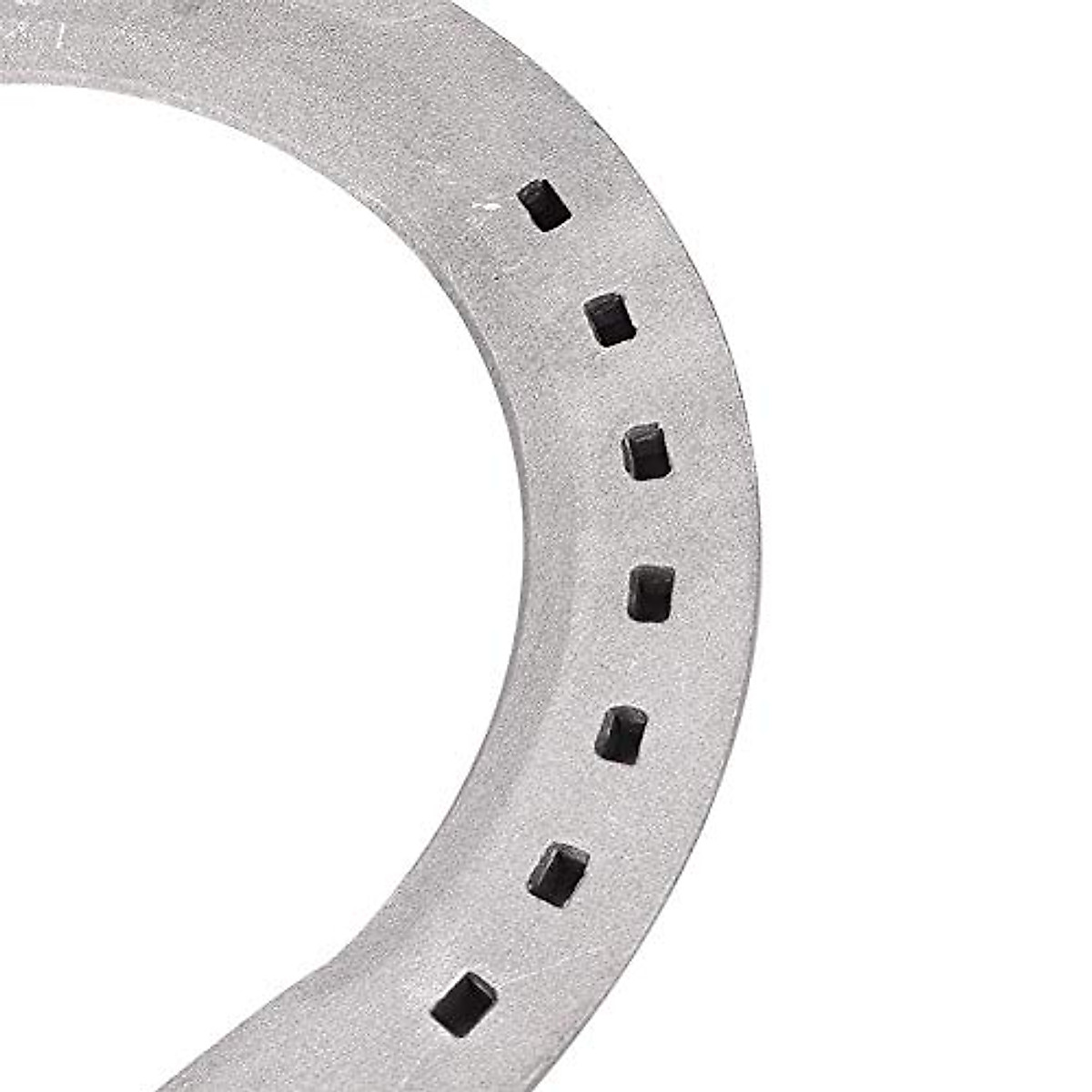 Aluminum Alloy Horseshoe, Horse Riding Tool, Sturdy Horseshoe Accessories, for Horse & Racing(No. 4)