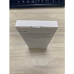 UWECAN USB C Headphone Adapter,3 in 1 USBC to 3.5mm Dual Headphone Jack Adapter for Stereo,USB-C Audio Adapter with Type-c Fast Charging Port,Headphone Splitter Compatible iPad Pro,Samsung,Google,etc