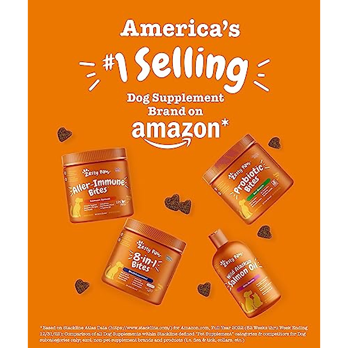 Zesty Paws Calming Chews for Dogs - Composure & Relaxation for Everyday Stress & Separation - with Ashwagandha, Organic Chamomile, L-Theanine & L-Tryptophan – Turkey Puppy - 90 Count