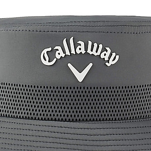 Callaway mens Bucket Hat, Grey, Small-Medium US