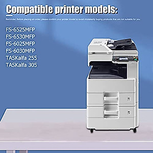 SAOUOTONER Compatible 2 Pack TK-477 TK477 (1T02K30US0) Toner Kit Replacement for Kyocera FS-6525MFP FS-6530MFP FS-6025MFP FS-6030MFP TASKalfa 255 305 Printers