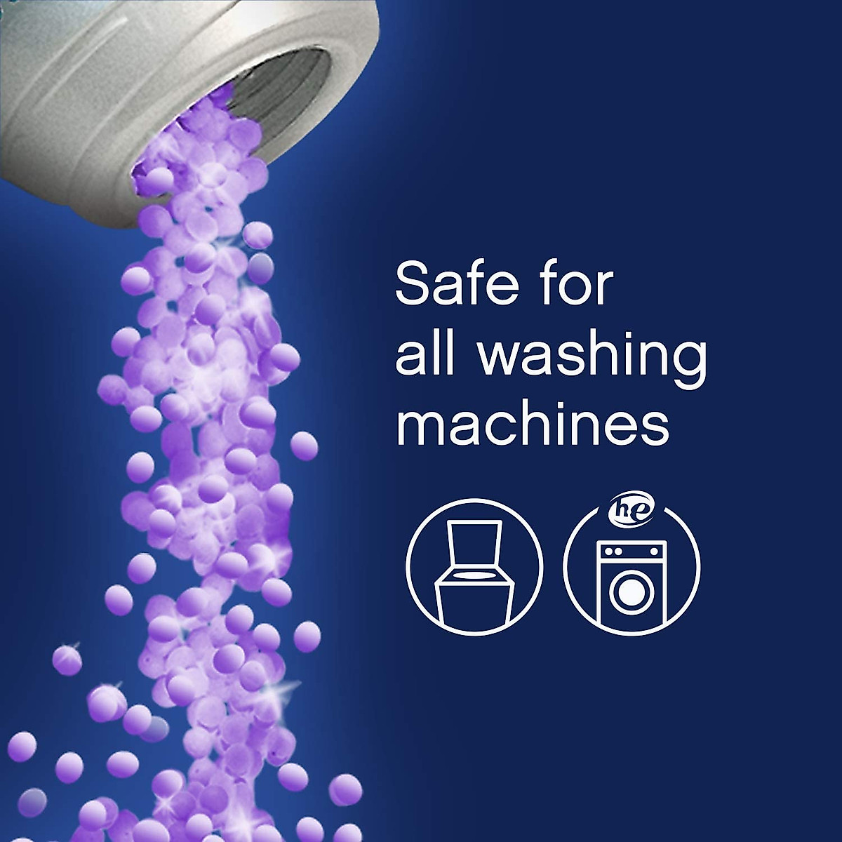 Downy Infusions Laundry Scent Booster Beads for Washer, Calm, Lavender & Vanilla Bean, 20.1 oz