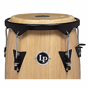 Latin Percussion LP City Wood Congas 10" & 11" Set - Natural Satin Finish