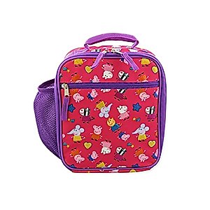 Peppa Pig Nick Jr Girls Soft Insulated School Lunch Box