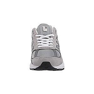 New Balance Men's Made in US 990 V5 Sneaker, Grey/Castlerock, 11