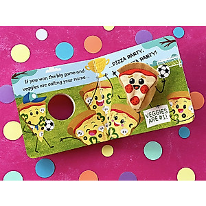 Pizza Party! Finger Puppet Board Book for Little Pizza Lovers, Ages 1-4 (Children's Interactive Finger Puppet Board Book)