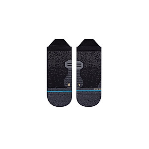 Stance Run Tab St Socks (Large, Black)
