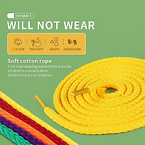 ilovepo Lacing Cards for Kids Toddlers,Clothes Dresses Shoes Lace & Trace Activity Set,Montessori Toys Sewing Educational Play Toy for Boys & Girls