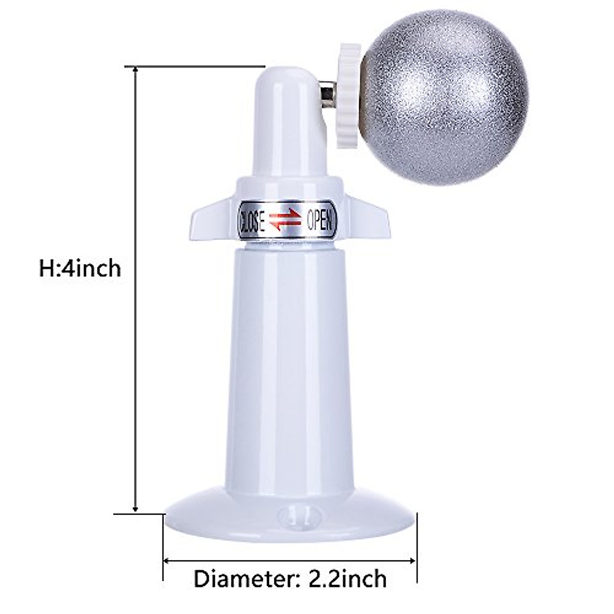 Haoyou (Metal 2 Pack) 360 Degree Adjustable Security Wall Mount Equipped with Security Rope,Compatible with Magnetic Arlo/Arlo pro/Arlo pro 2