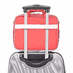 Laptop Messenger Bag for Gateway 14.1-inch Laptop CLT146401, 14.1" Elite, Slim Notebook (Pink)