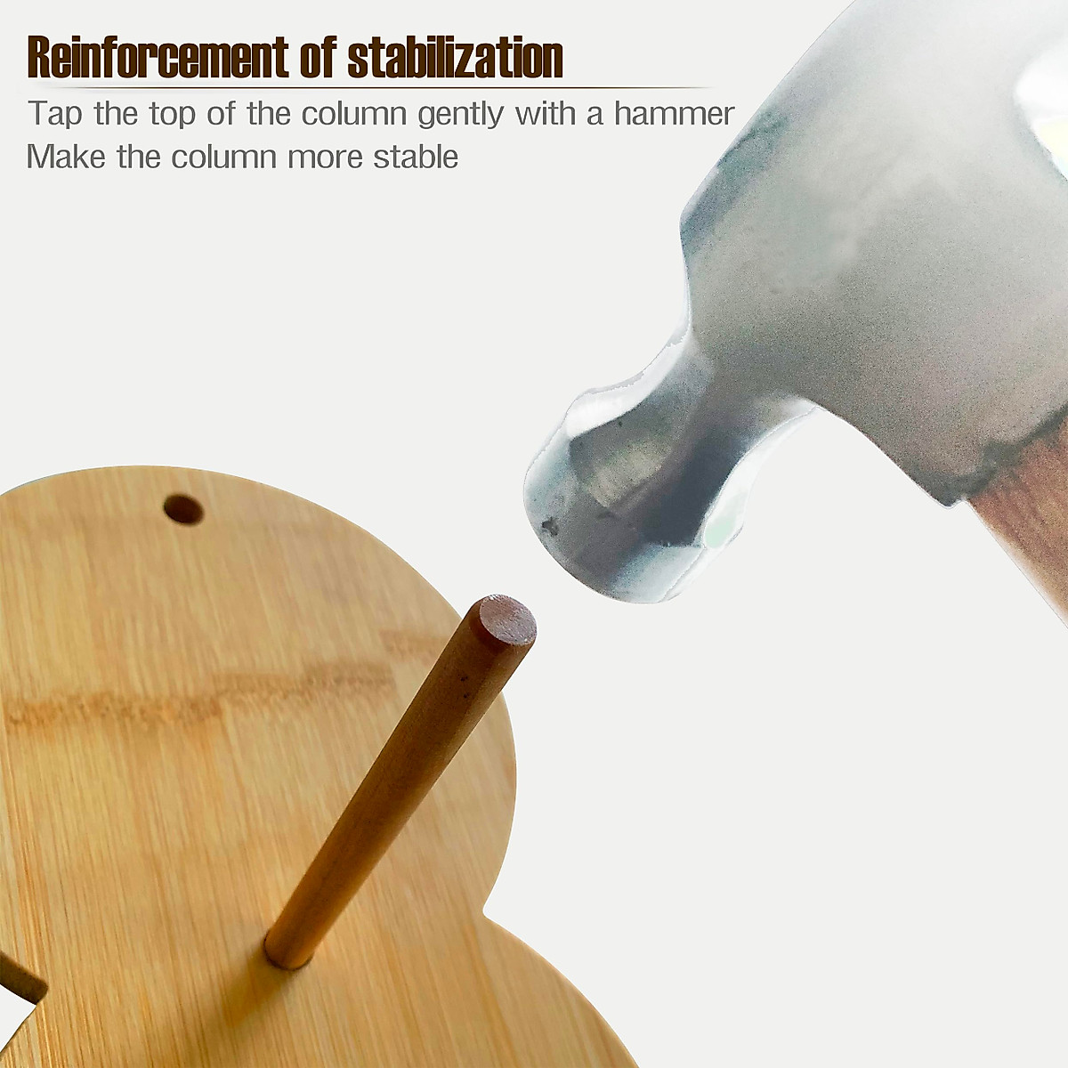 DIFENLUN Round Wooden 2 Compartment Coffee Table Organizer, Cup Dispenser Countertop, Disposable Paper Cup Holder, Lid Organizer for Restaurant Countertop Storage Supplies