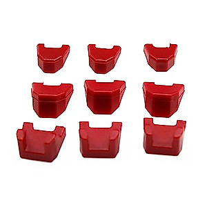 (Set of 9) Nose cushion no mar tip Replacement Milwaukee 42-38-0017 (2746-00) nailer,No-Mar Pad Kit For M18 battery nailers/staplers
