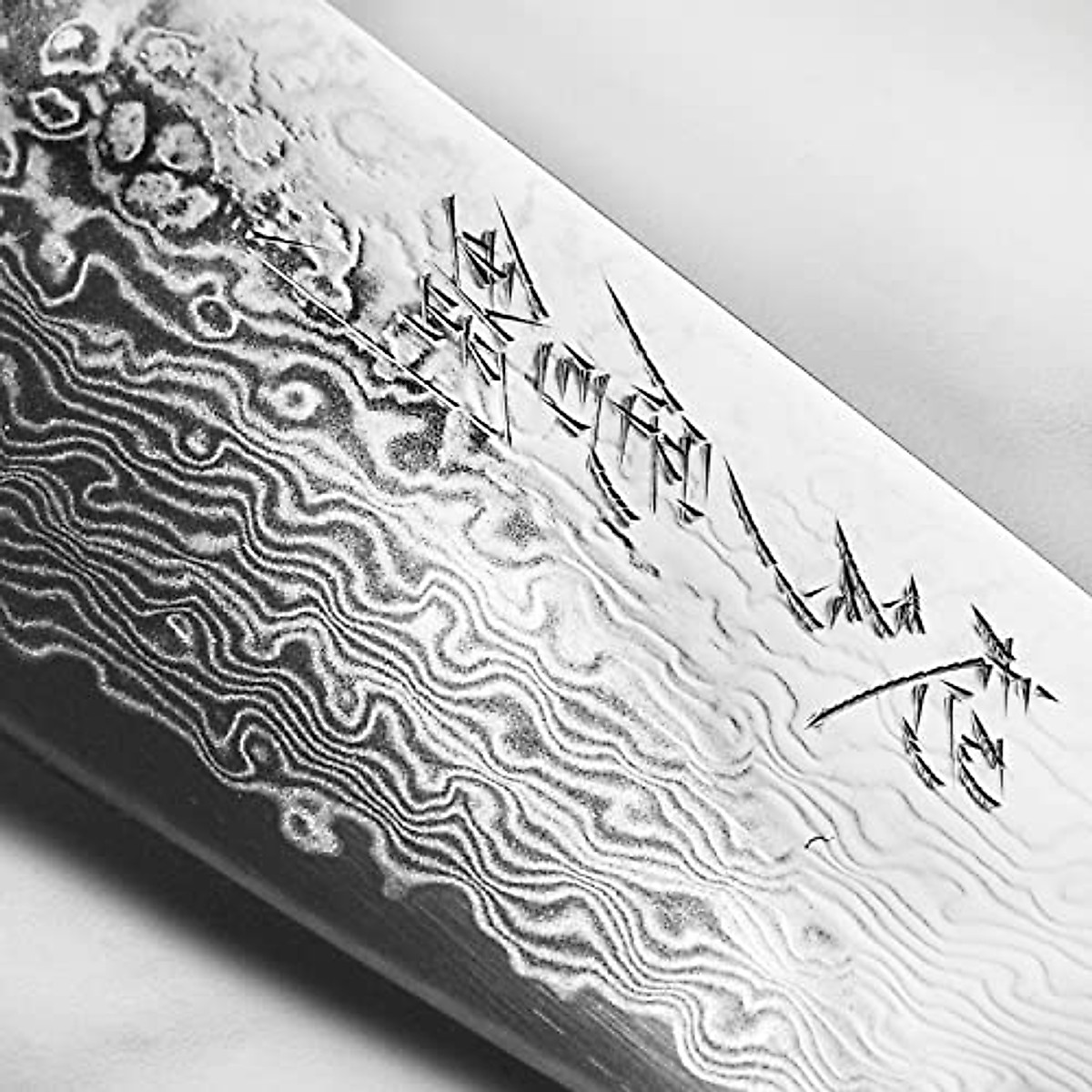 Enso SG2 Small Santoku Knife - Made in Japan - 101 Layer Stainless Damascus, 4.75"
