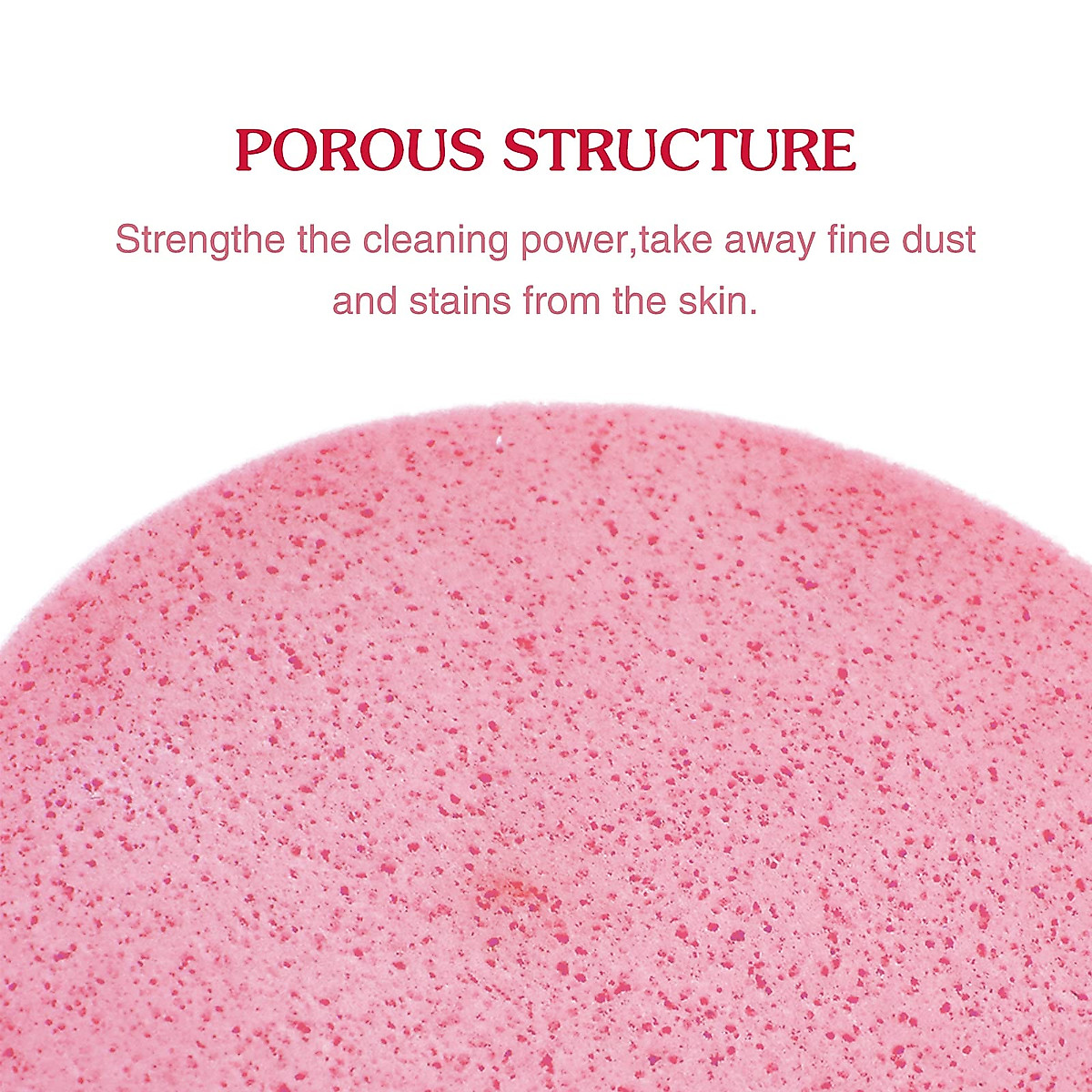 120 Pcs Facial Sponge Compressed,Face Cleansing Sponge Makeup Removal Sponge Pad,Exfoliating Wash Round Sponge for Women,Girls(Pink,Yellow)