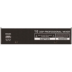 Audio2000'S AMX7351 Five-Channel Audio Mixer with USB 5V Power Supply, USB Interface, and Sound Effect