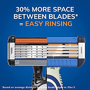 BIC EasyRinse Anti-Clogging Men's Disposable Razors for a Smoother Shave With Less Irritation*, Easy Rinse Shaving Razors With 4 Blades, 2 Count