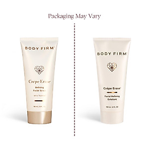 Crepe Erase Refining Facial Scrub with TruFirm Complex for Dry, Crinkly Skin - Promotes Healthy Collagen and Elastin - 6oz