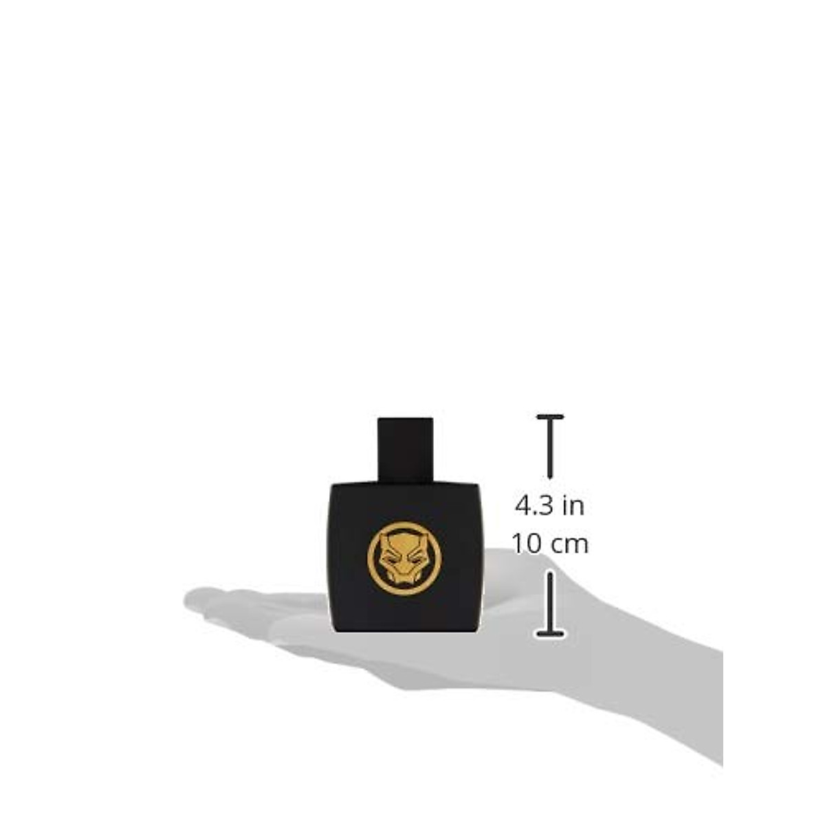 Marvel Black Panther, Fragrance, For Men, Eau De Toilette, EDT, 3.4oz, 100ml, Cologne, Spray, Made in Spain, By Air Val International, Black and Gold, Essence of Wakanda, 3.4Fl Oz