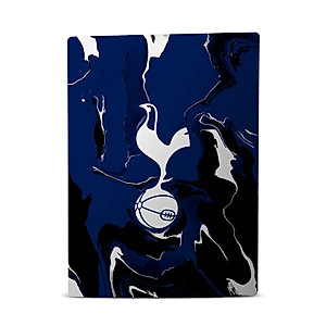 Head Case Designs Officially Licensed Tottenham Hotspur F.C. Marble Logo Art Vinyl Faceplate Gaming Skin Decal Compatible With Sony PlayStation 5 PS5 Disc Edition Console & DualSense Controller