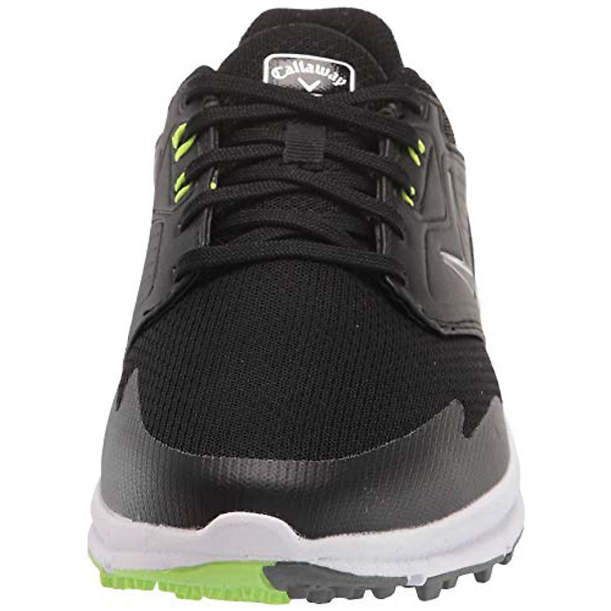 Callaway mens Solana Sl Golf Shoe, Black/Lime, 10.5 US