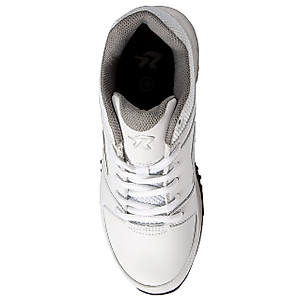 Ringor - Women's Flite Turf Softball Shoe (7.0 - White/Silver)