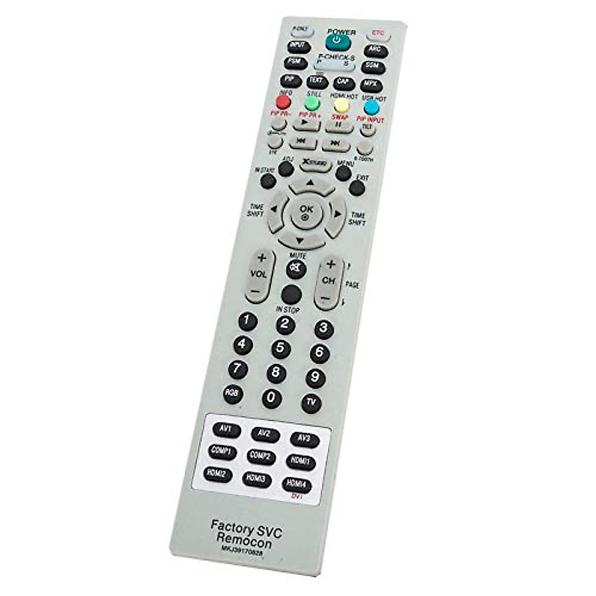MKJ39170828 Replace Factory SVC Remocon Service Remote Control Compatible with LG LCD LED TV DU-27FB32C DU27FB32C