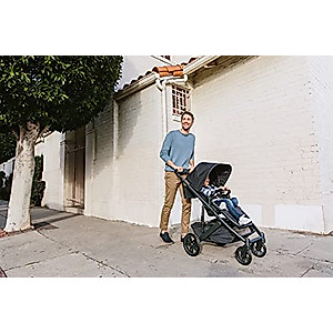 Cruz V2 Stroller - Greyson (Charcoal/Carbon/Saddle Leather)