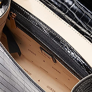 GUESS Stephi Top-Handle Flap Bag