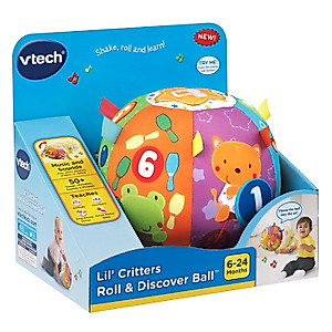 VTech Lil' Critters Roll & Discover Ball,Multicolor