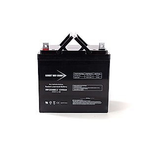 Bright Way Replacement Battery for SLA1165 Power Patrol SLA Battery 12V 55AH