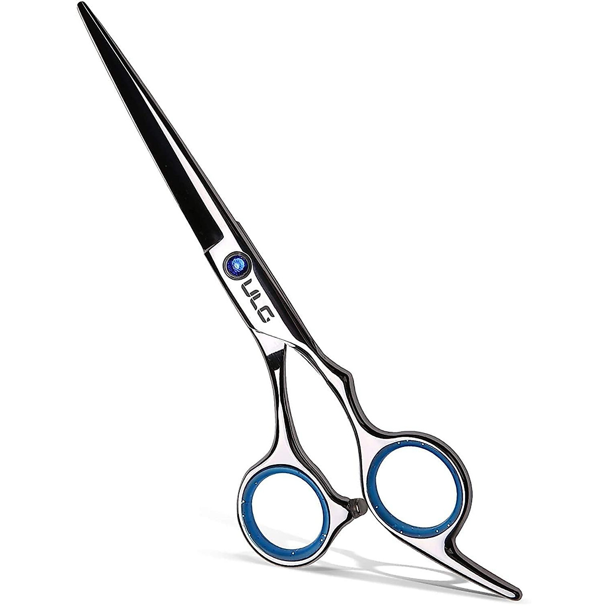Hair Cutting Scissors, ULG Professional Hair Scissors 6.5 inch Right-Hand Razor Edge Barber Scissors Salon Hair Cutting Shears Made of Japanese Stainless Steel, Hand Sharpened Blue
