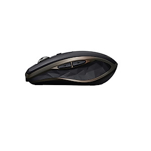 Logitech MX Anywhere 2 Wireless Mouse – Use On Any Surface, Hyper-Fast Scrolling, Rechargeable, for Apple Mac or Microsoft Windows Computers and laptops, Meteorite