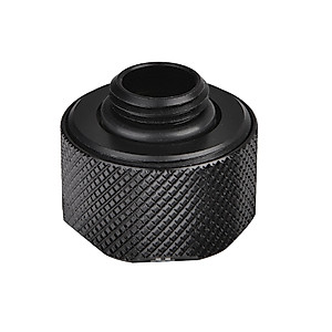 Thermaltake Pacific Black 4 Build-In O-Rings C-Pro G1/4 PETG 16mm OD Compression Fitting 6 Pack CL-W214-CU00BL-B
