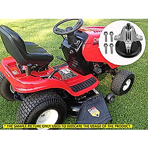 Spindle Fit for Troy Bilt Pony Mower - 918-06991 Greaseable Spindle Assembly Fit for MTD Huskee Craftsman T1000 T1200 Deck Lawn Tractor and Troy Bilt TB42 TB2246 Bronco 42" Tractor, Replace 618-06991